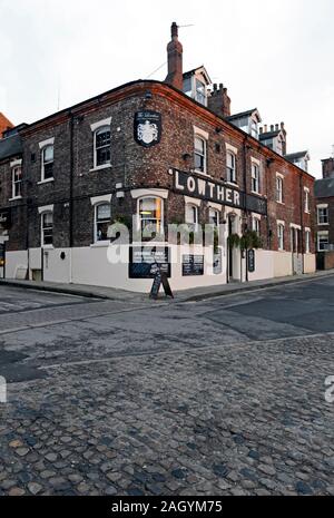 The Lowther Pub by the River Ouse, York Stock Photo - Alamy