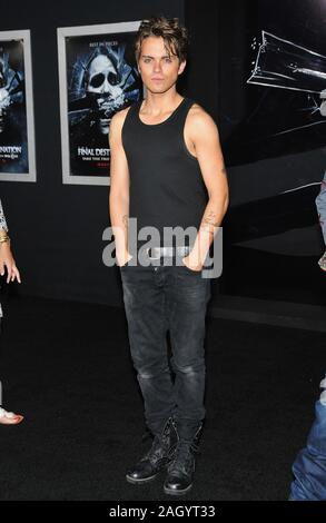 Thomas Decker - The Final Destination Premiere at the Westwood Village ...