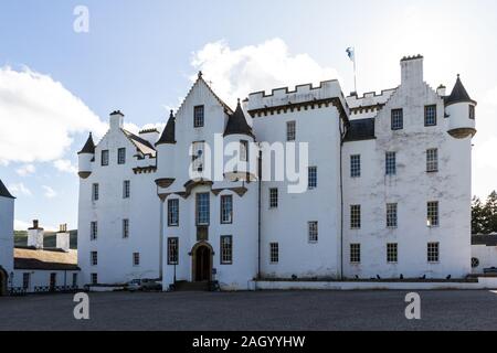 Pitlochry Scotland - September 12 2019: Blair Castle in the Scottish ...