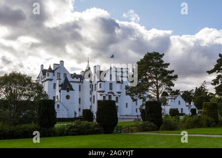 Pitlochry Scotland - September 12 2019: Blair Castle in the Scottish ...