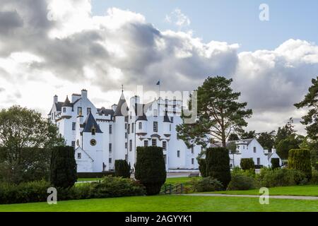 Pitlochry Scotland - September 12 2019: Blair Castle in the Scottish ...