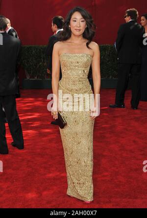 Sandra Ho- 61st Primetime EMMY Awards at the Nokia Theatre In Los ...