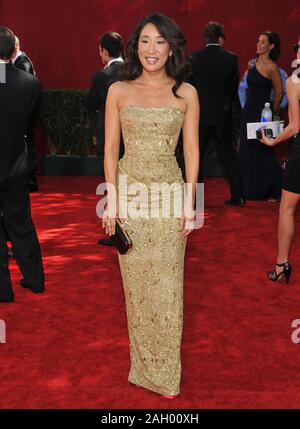 Sandra Ho- 61st Primetime EMMY Awards at the Nokia Theatre In Los ...