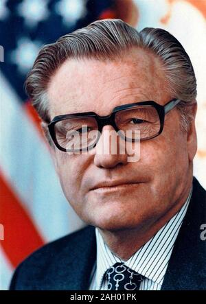 Nelson Rockefeller. Official White House portrait of the 41st Vice ...
