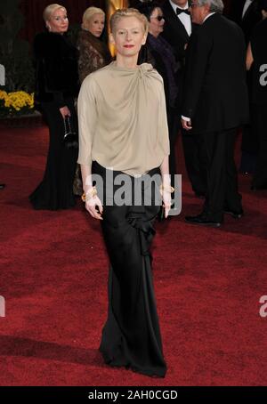 Tilda Swinton- 81th Oscars Awards at the Kodak Theatre In Los Angeles ...