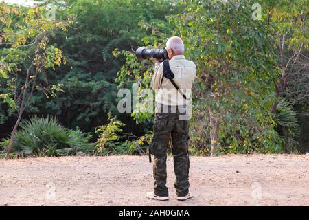 View of Karaivetti Bird Sanctuary, Ariyalur District, Tamil Nadu, India ...