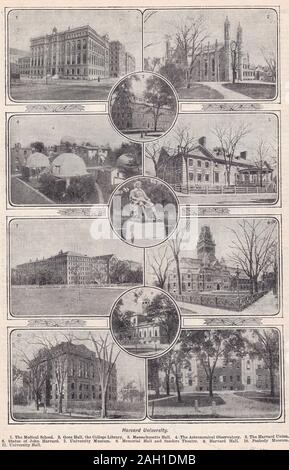 Gore Hall, Harvard University, Cambridge, Massachusetts, USA Stock ...