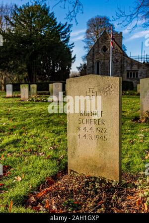 The Grave yard of Scampton Church, Lincolnshire Stock Photo - Alamy