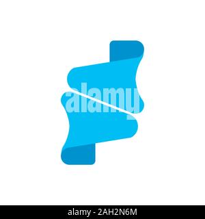 linked arrow 3d logo vector Stock Vector Image & Art - Alamy
