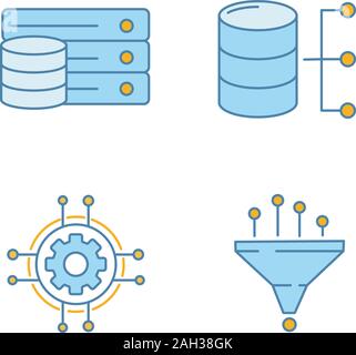 Data filtering settings icon, vector Stock Vector Image & Art - Alamy