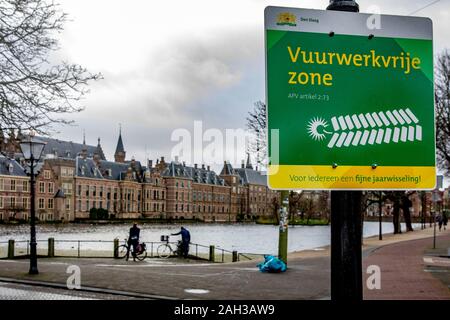 THE HAGUE, Centre, 24-12-2019, Municipalities push back fireworks in ...