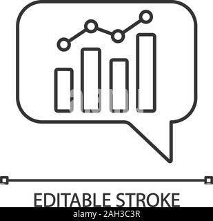 Business analytics bot thin line concept vector illustration Stock Vector Image & Art - Alamy