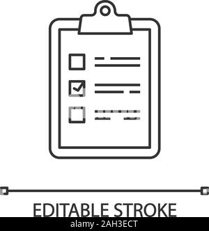 Approved task schedule icon. Outline Approved task schedule vector icon ...