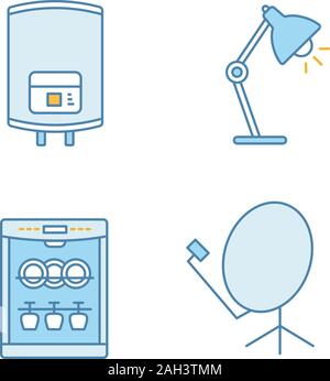 Kitchen lamp icon blue vector Stock Vector Image & Art - Alamy