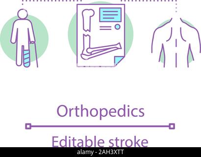 vector illustration of diseases of the musculoskeletal system Stock ...