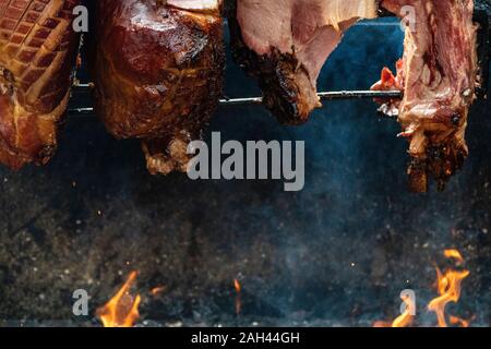 Prague ham at old town square Prague Czech Republic Europe Stock Photo ...