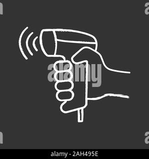 Wireless barcode scanning linear icon. Wifi barcode and QR code ...