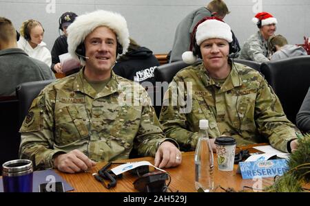 COL Thomas, vice wing commander, U.S. Air Force Europe, speaks to ...