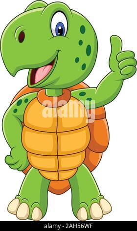 Turtle with thumb up Stock Vector Image & Art - Alamy