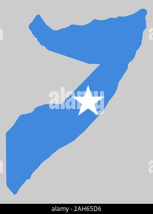 Somalia map flag Stock Vector Image & Art - Alamy