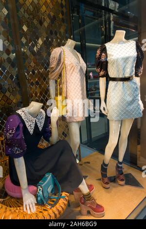 Miu Miu Storefront Window 57th Street, NYC, USA 2023 Stock Photo - Alamy