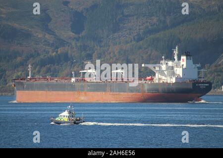 Ashkini Spirit, a Suezmax oil tanker operated by Teekay Shipping ...
