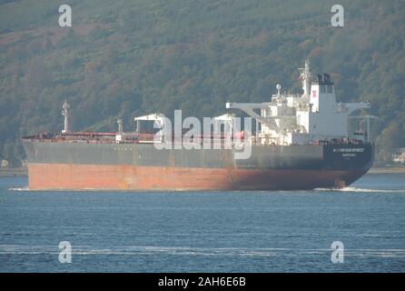 Ashkini Spirit, a Suezmax oil tanker operated by Teekay Shipping ...