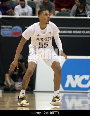 Washington guard Quade Green (55) during the first half of an NCAA ...