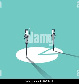 Business ownership strategy infographic chart design element set Stock ...