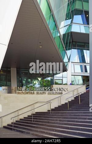 SINGAPORE -4 DEC 2019- View of the campus of the National University of ...