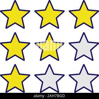 Rating scale, high ranking, top ranking concept, Rest from work ...