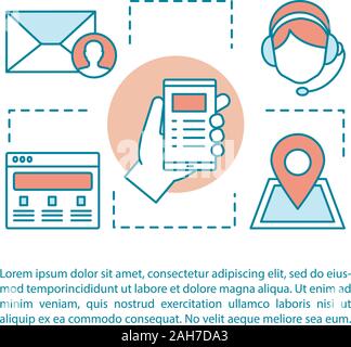 Hotline brochure template layout. Call center. Flyer, booklet, leaflet ...