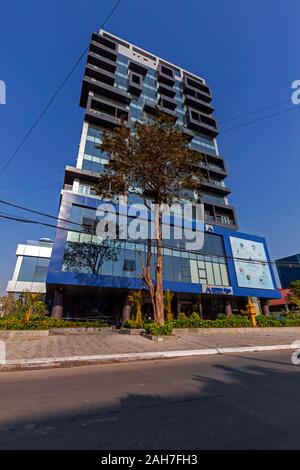 The main Vattanac Bank branch in Kampong Cham, Cambodia, is owned by ...