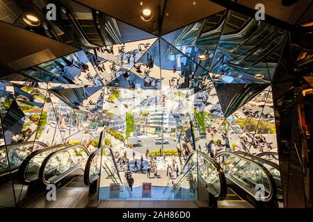 Hall of Mirrors entrance at the Tokyu Plaza building in Omotesando ...