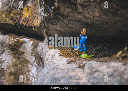 Labyrinth Rocks in Takaka, South Island, New Zealand Stock Photo - Alamy