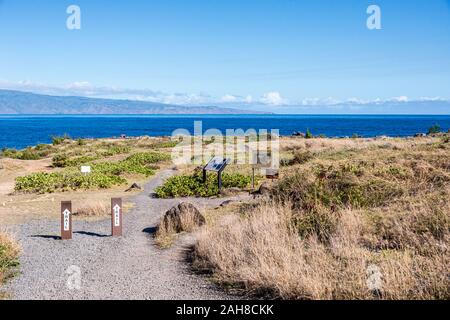 Hawea Point, Kapalua, Maui, Hawaii Sunrise, USA Stock Photo - Alamy