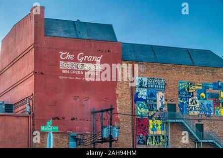 Texas, Galveston, The Grand, 1894 Opera House Stock Photo - Alamy