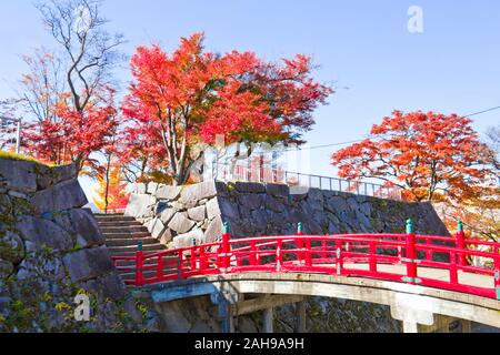 Autumn in Iwate park, Morioka city, Iwate, Japan Stock Photo - Alamy