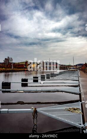 The port of Uddevalla Stock Photo - Alamy
