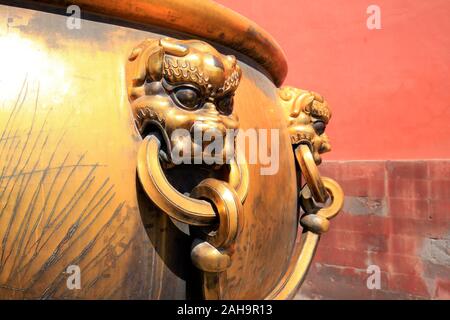 Ancient Chinese Copper Artifacts Stock Photo - Alamy