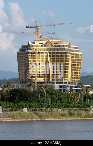 Golden Triangle Special Economic Zone In Laos Stock Photo - Alamy