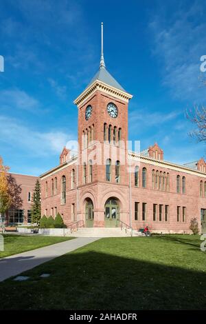 The Coconino County Courthouse in Flagstaff, Arizona. Designed by J.N ...