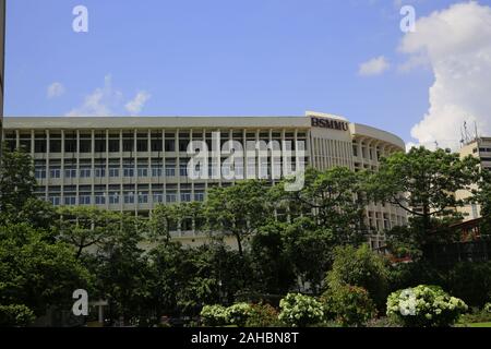 Bangabandhu Sheikh Mujib Medical University building at Shahbag. Dhaka ...