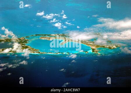 Aerial view of Naval Air Station Key West, Florida, United States of ...