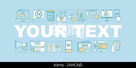 Ethical marketing word concepts banner. Social issues ads. Healthy ...