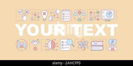 Critical thinking banner web icon vector illustration concept for the ...