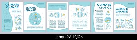 Environmental issues brochure template layout. Save planet. Environment ...