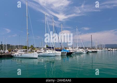 Gouvia Marina, Corfu, Greece Stock Photo - Alamy