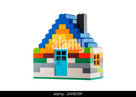 Lego Brick House Stock Photo - Alamy