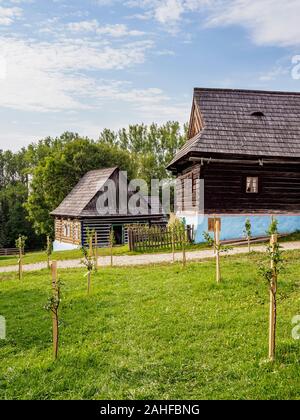 Open-air museum Stara lubovna, Slovakia Goralen huse from VeLka Lesna ...